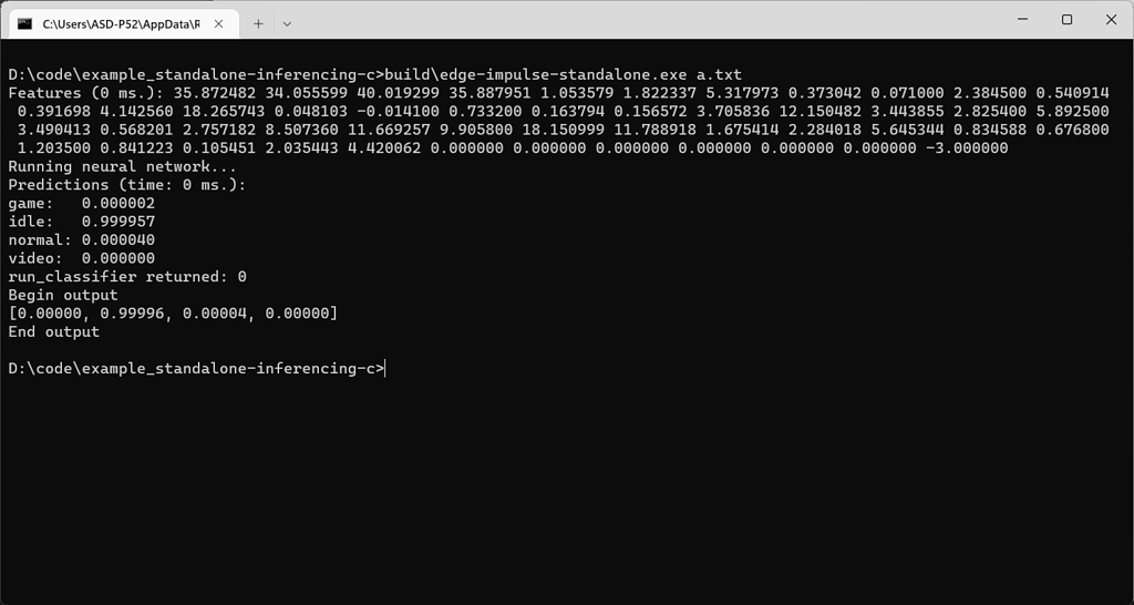 Different Prediction Result On Real Board And Example C Program Help