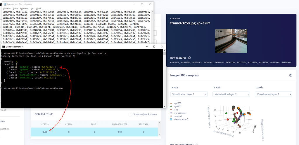 Features raw eval - different results in node.js and live ...