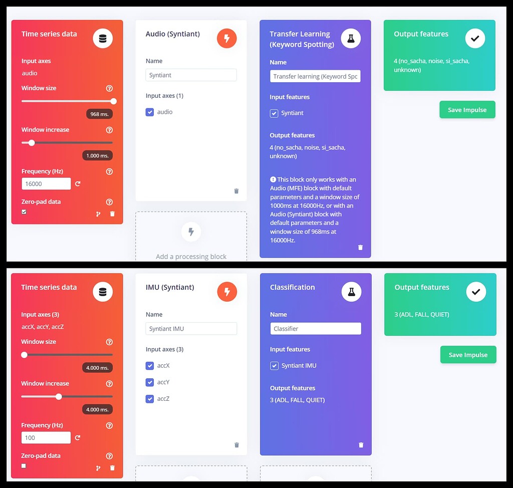 Can I upload two models to the syntiant processor in Arduino Nicla Voice? - Help - Edge Impulse ...