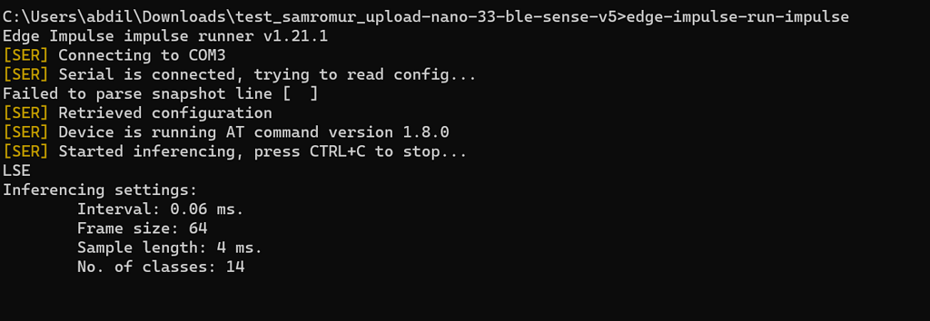 BYOM for audio classification with MFCC - Help - Edge Impulse Forum