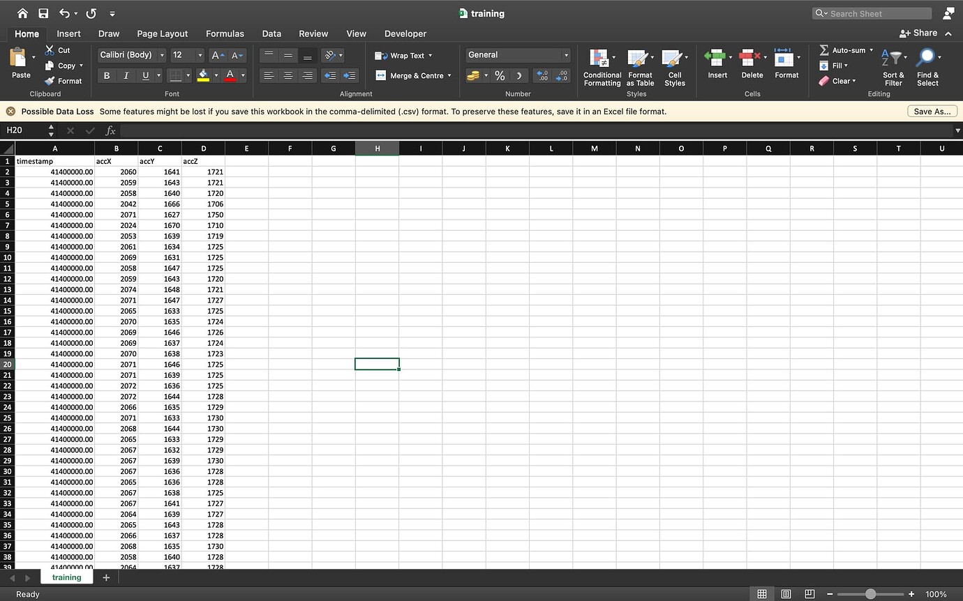 Timestamp Csv Not Uploading Edge Impulse