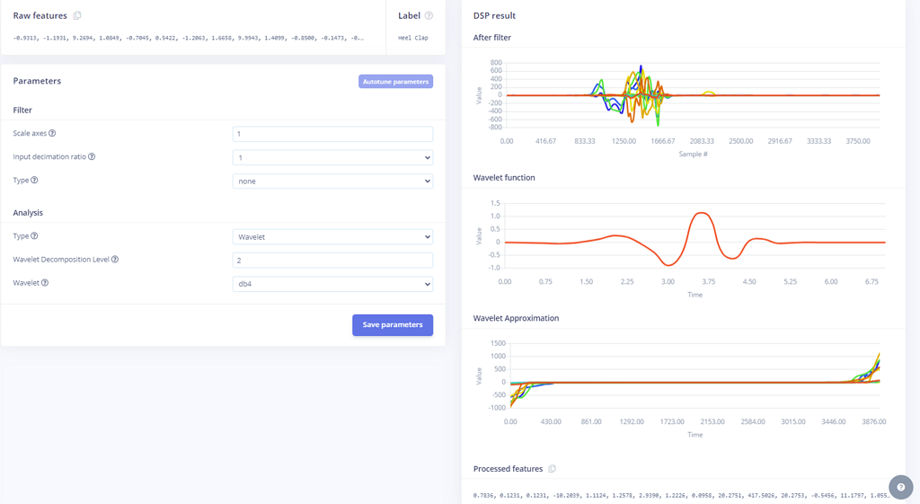 Wavelet decomposition incorrect or incorrectly depicted? - Report bugs - Edge Impulse Forum